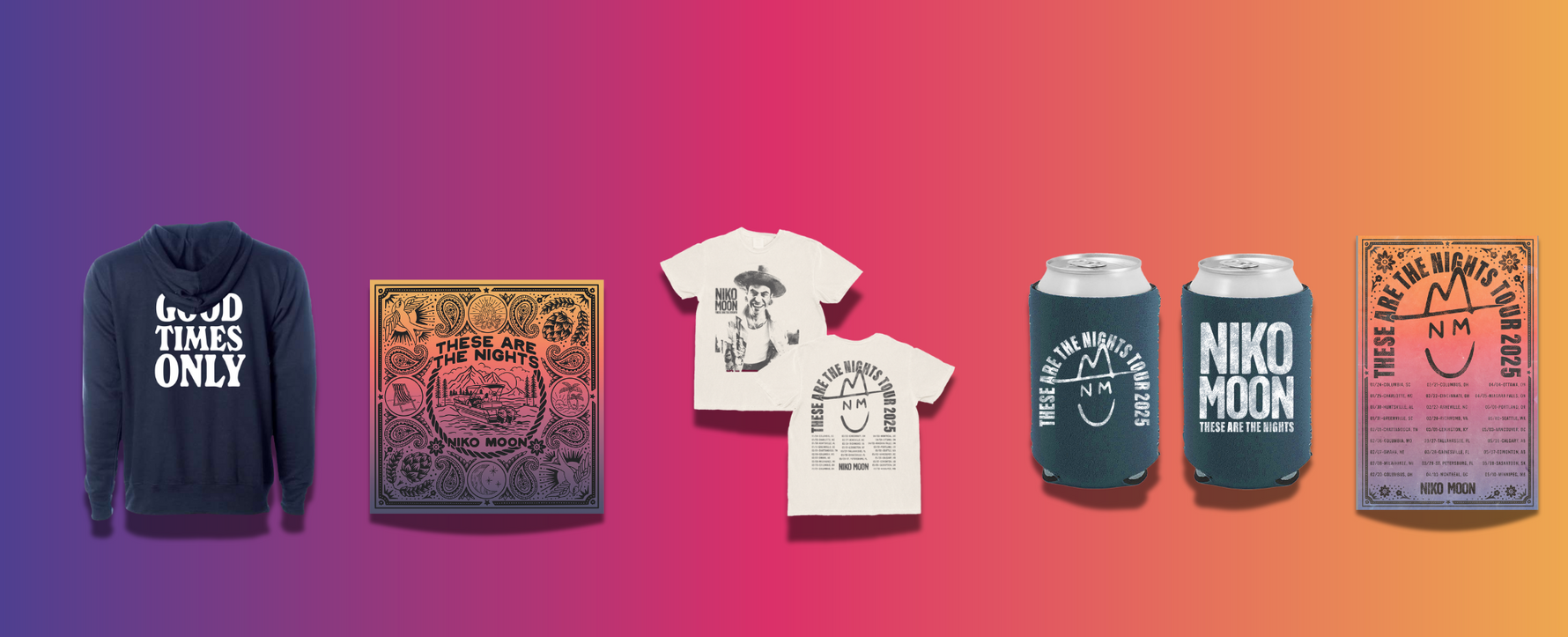 Niko Moon Official Merchandise – Shop Apparel, Vinyl & More